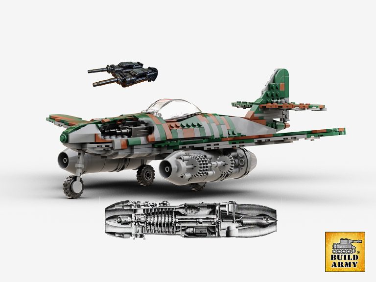 Messerschmitt Me 262 (Schwalbe) Construction Building Kit